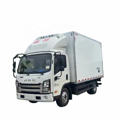 China JAC 4*2    Chilled Distribution    Insulated Truck Refrigerator Car/van    Refrigerator Truck    Freezer for sale