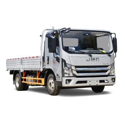 Chine Nouveau camion JMC 4x2 transportant plus 2850WB 3 tonnes 5 tonnes cabine simple avec carrosserie de fret à vendre