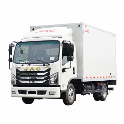 China Original Factory JAC  Wide-body Van with Good Price   Goods Transporter    Freight  Wagon for sale