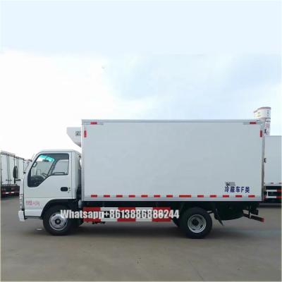 China I  Suzu 13 Cubic Meters High Quality  Refrigerated Lorry    Reefer Truck  or Wagon for sale