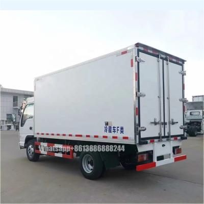 China I  Suzu 13 Cubic Meters High Quality  Refrigerated Lorry    Reefer Truck  or Wagon for sale