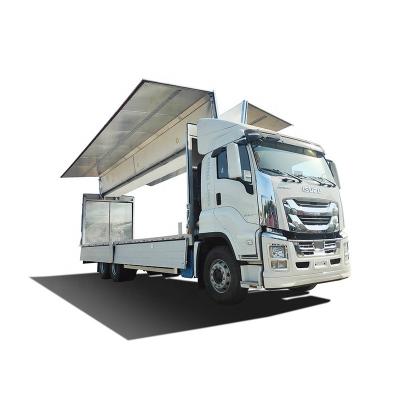 China Brand New Japanese Brand ISUZU GIGA 6x4 20 Tons Wing Van Cargo Truck for Logistics Transportation for sale
