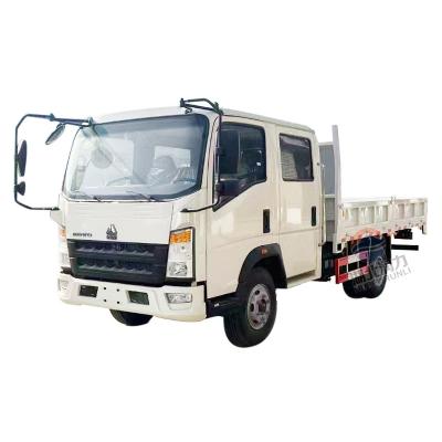 Chine Export Howo Double Row Pickup Truck avec le meilleur prix à vendre