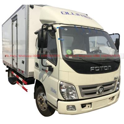 Cina Mini Foton Camion Rifrigerazione Camion Reefer Camion con Motore a Benzina 103 HP in vendita