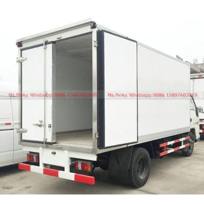 Cina Mini Foton Camion Rifrigerazione Camion Reefer Camion con Motore a Benzina 103 HP in vendita