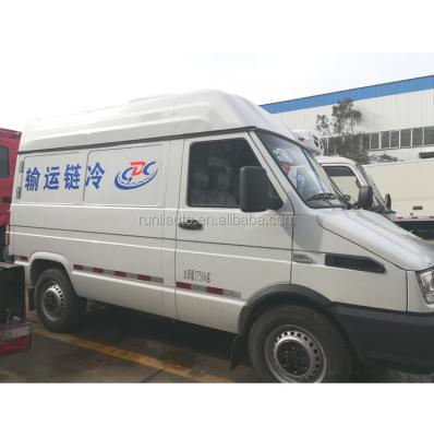 Cina Combustibile Diesel 4X2 Camion frigo Camion congelatore Camion furgone per carne e pesce A Dubai in vendita