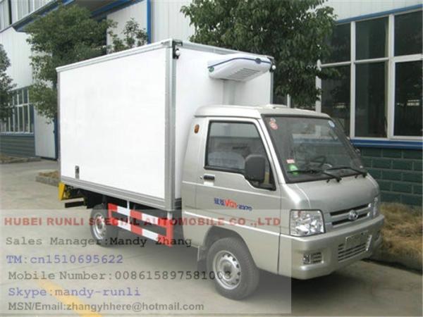 Quality 4x2 Refrigerated Van Truck Refrigerated Delivery Van Euro 3 LHD Or RHD optional for sale