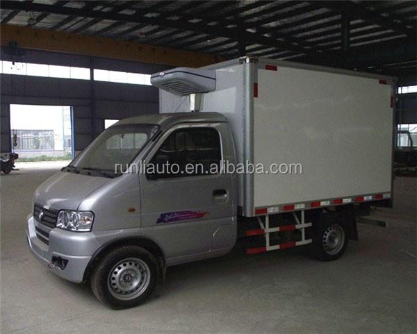Quality Mini Dongfeng 60hp 4x2 Refrigerated Truck DFA1020FJ12QA Six Wheeler for sale