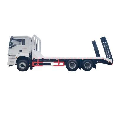China Good Price 3 Axles 4 Axles Low Bed Semi Trailers 40 Feet Flatbed Semi-trailer Low Loader Flat Bed Truck Trailer for Sale for sale