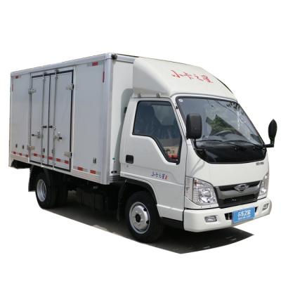 Chine Fournisseur d'usine 4X2 FORLAND 130HP Camion fourgon Camions de fret Camion avec boîtes de fret de 3,3 mètres à vendre