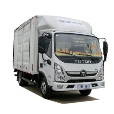 Chine Fournisseur d'usine 4X2 FOTON 150HP Camion fourgon Camions de chargement Camion avec des boîtes de 4,2 mètres à vendre