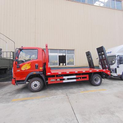 Cina Acciaio ad alta resistenza 3-5 tonnellate Flat bed Tow Truck Optional Crane 4x2 Tipo di guida in vendita