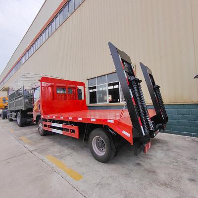 Cina Acciaio ad alta resistenza 3-5 tonnellate Flat bed Tow Truck Optional Crane 4x2 Tipo di guida in vendita
