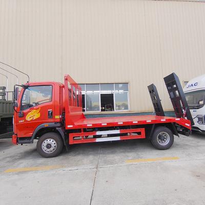 Cina Acciaio ad alta resistenza 3-5 tonnellate Flat bed Tow Truck Optional Crane 4x2 Tipo di guida in vendita