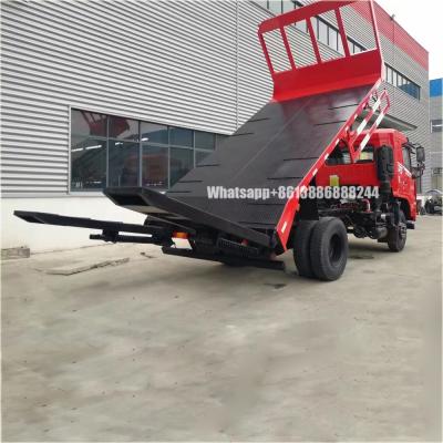 Cina DONGFENG D3S Flatbed Dump Truck Flat bed Truck Transport con cambio a ottavo passo in vendita