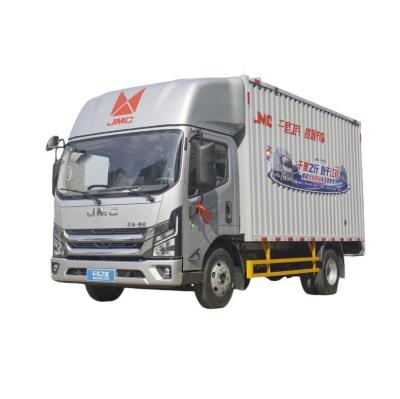 Китай JMC Широкофюзеляжный Люксовый вариант 152 лошадиные силы 4,2-метровый однорядный фургон Грузовой автомобиль Легкий грузовик Стандарт ЕС 2-6 продается