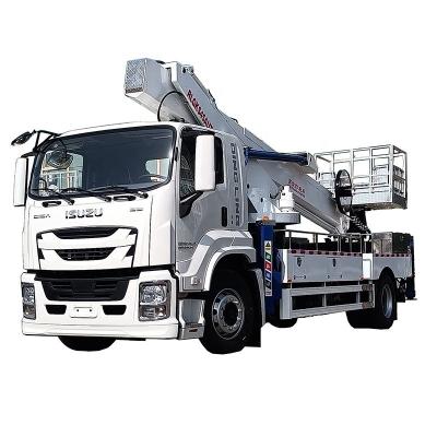 China Precio de fábrica Isuzu 45m Plataforma de trabajo aéreo, elevador de carga pesada para aerogeneradores y mantenimiento de gran altura en venta