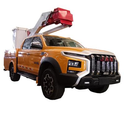 China Großhandel Günstiger Preis China JAC 4*2 Neuer Diesel 170 PS 150 km/h 50 kV Nennleistung Isolierte Hebebühne zu verkaufen