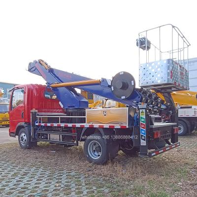 China Multi-Purpose Aerial Platform , 360° Rotation for Bridge Inspection, Tree Pruning & Advertising for sale