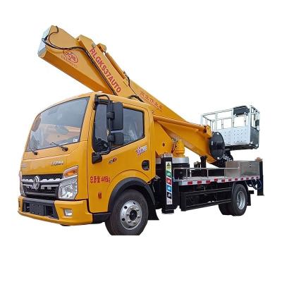 China Hot-sale Dengfeng  New Diesel Compact Design 4*2 31m   Aerial Platform High Altitude Work Vehicle for sale
