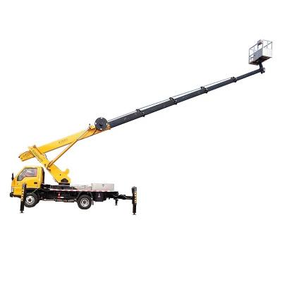 China Selbstfahrende 31m hohe JMC-Flugplattform (4x2 Fahrwerk) zu verkaufen