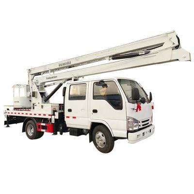 China Famous ISU 16M 23M altura de trabalho plataforma aérea preço do caminhão à venda
