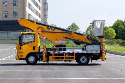 China Factory ISUZU Customized Telescopic Hydraulic Boom Bucket Aerial Work Platform Truck High Altitude Operation Truck for sale