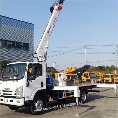 China I Suzu's Three-in-one Truck for Lifting and Loading at High Altitude   Delivery Truck  Bucket  Truck for sale