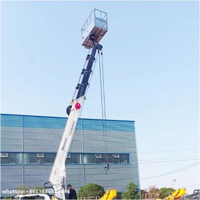 China I Suzu's Three-in-one Truck for Lifting and Loading at High Altitude   Delivery Truck  Bucket  Truck for sale