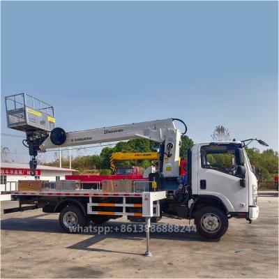 China I Suzu's Three-in-one Truck for Lifting and Loading at High Altitude   Delivery Truck  Bucket  Truck for sale