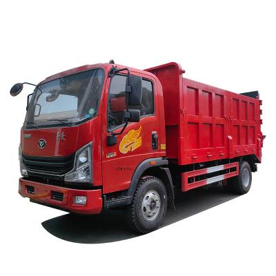 China Sinotruk 4x2 Tipper Building Material Truck Hydraulic Cylinders Mini Dump Trucks for sale