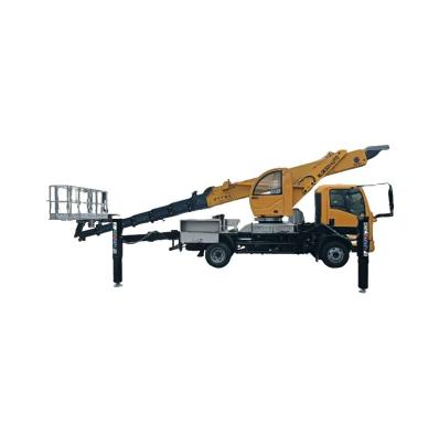 China SINOTRUCK 5 Seções Retráteis 30m Caminhão de Operação em Alta Altitude com Capacidade para 3 Homens Plataforma Aérea à venda