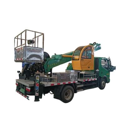 China Caminhão de Operação em Altura com Plataforma Aérea DongFeng 4-7 Seções Retráteis para 3 Homens, 20-40m à venda