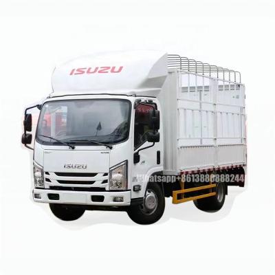 China I SUZU 4*2  Fila Única     Caminhão de Armazenamento de Coluna Alta  Transportador de Animais à venda