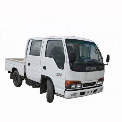 China 4*2 Branco I s Uzu Fileira Dupla    Tipo Placa de Cerca  Caminhão de Entrega   Frete   Caminhão  Carga de Carga à venda