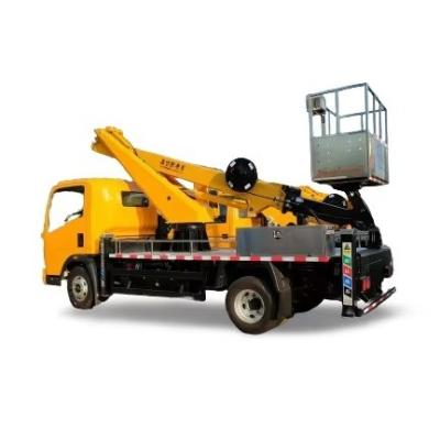 China China Fabriklieferung 16M kundenspezifischer Sinotruk Howo Hochgebirgsfahrzeug Teleskop-Boom-Eimer Luftarbeitsplattformfahrzeug zu verkaufen