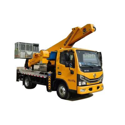 China Individuell angepasste kleine 4x2 4x4 25M Lkw-montierte Luftarbeitsplattform zu verkaufen