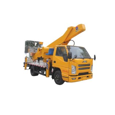 중국 JMC 협폭 116마력 17미터 고가 작업차 고소 작업차 공중 플랫폼 트럭 판매용