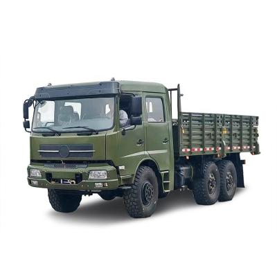China Fábrica Dongfeng Cor Verde Câmara única Câmara dupla 4x4 6x6 Carga Caminhão 6wd à venda