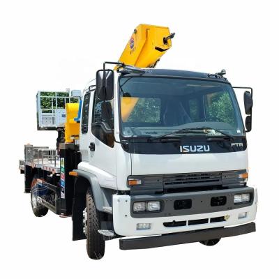 China I s Uzu FTR   Aerial Work  Truck    Lifting Mechanism  Bucket  Truck for sale