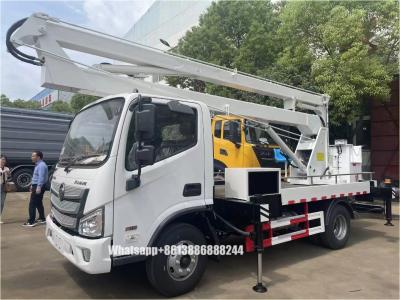 China Foton   4*2  Single-row  Mobile Elevating Platform  Truck  Lifting  Lorry  Aerial Platform   Truck for sale