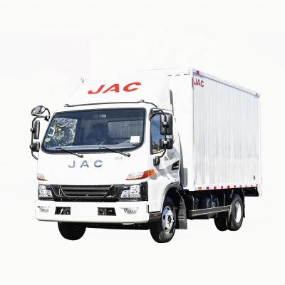 China Caminhão Furgão JAC 4x2 com Caixa de Carga, Fila Única, Transmissão de 5 Velocidades à venda