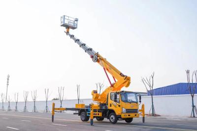 China Sales of Jmc16m New or Used High-altitude Work Platform With Bracket Mounted Working Height Mobile Crane for sale