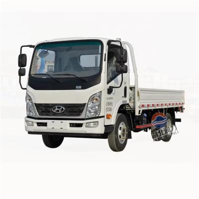 China Coréia Caminhão de transporte de carga de fila única com vedação de estilo de placa Caminhão de caminhão de caminhão de caminhão de caminhão à venda