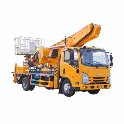 중국 I Suzu 30미터 높이 작업 트럭 고가 작업 플랫폼 트럭 버킷 트럭 판매용