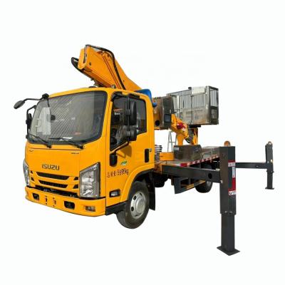 China Isuzu Caminhão de Trabalho Aéreo  Caminhão de Elevação à venda