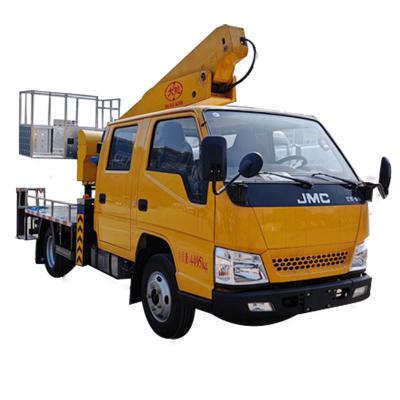 China Famous Brand New 4x2 Jmc 35m Straight Arm Aerial Lift Truck à venda