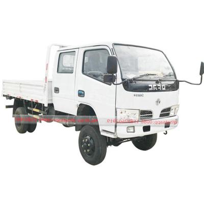 China DFA Double Row Cabin 4x4 Off Road Cargo Dropside Lorry Trucks 4Tons 5Tons Cargo Cars Best Price for Sales for sale