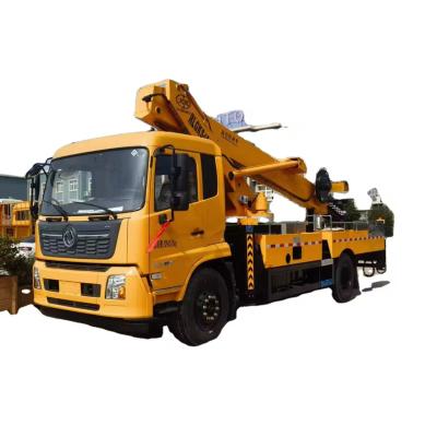 China China National Heavy Duty Truck HOWO 22m 23m 25m Maintenance Street Light Mobile Aerial Work Platform Lift Basket Aerial Work for sale