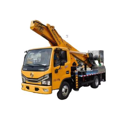 China Original Cherry Picker Hydraulic Engine / 24m Aerial Working Platform Mounted Truck for Sale in Stock for sale